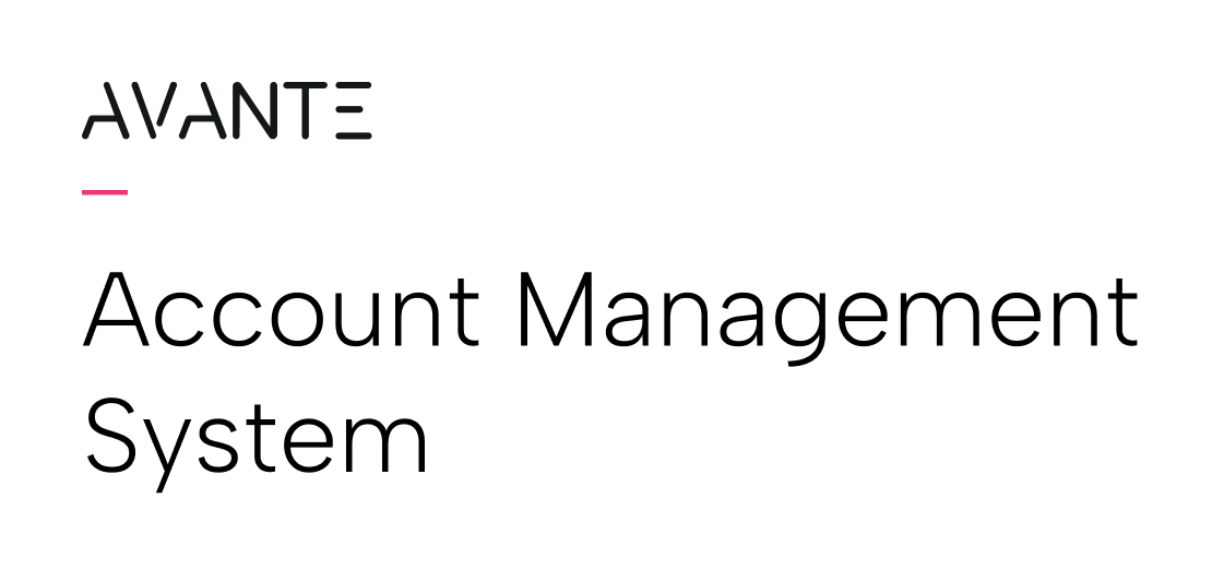 Avante AMS - Account management system